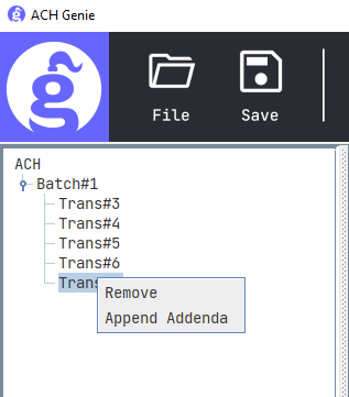 ACH Genie - ACH File Software